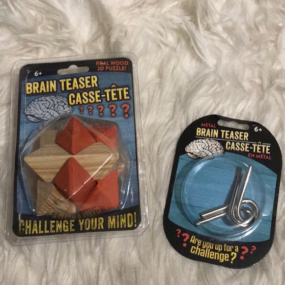 Games | Brain Teaser Game Challenge Bundle | Poshmark